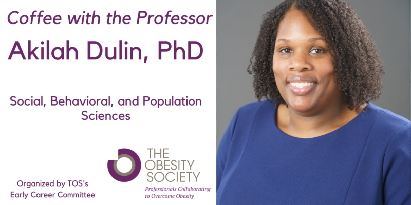 Coffee with the Professor Akilah Dulin, PhD- original graphic - The ...
